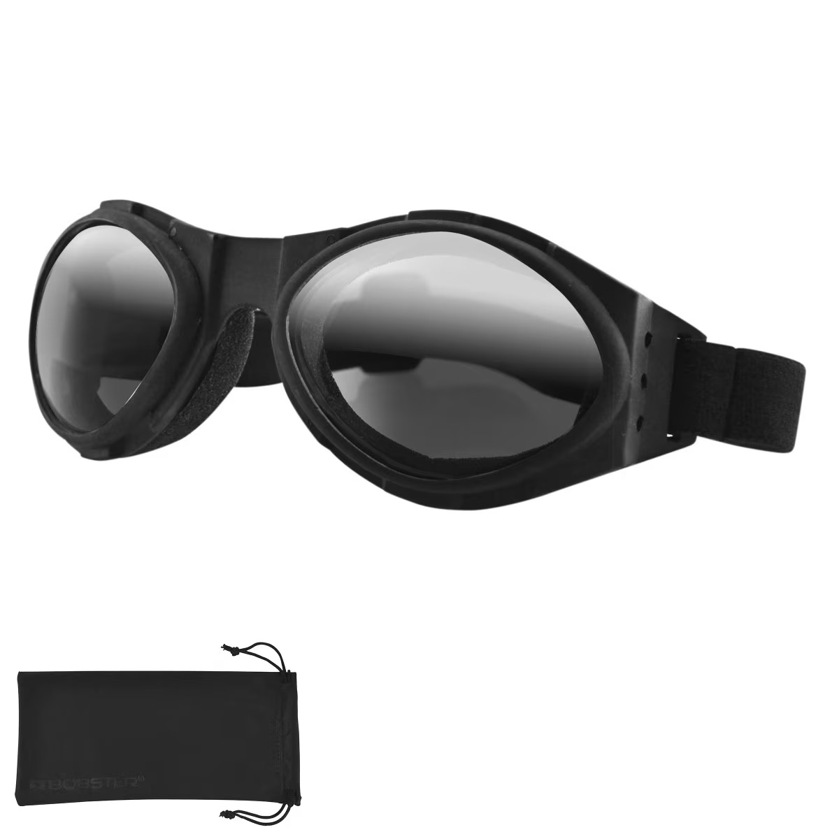City Bike | Bobster® Bugeye Matte Black Frame Smoked Reflective Lens